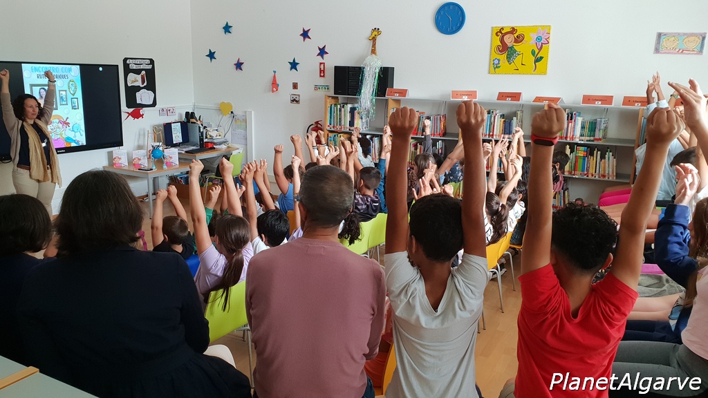 QUARTEIRA | EB1 S. Pedro do Mar: Rute Rodrigues apresenta o livro ...