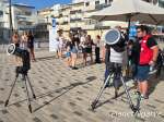 Clube de Ciência Viva da ESLA leva eclipse solar à Praça do Mar: sunset ...